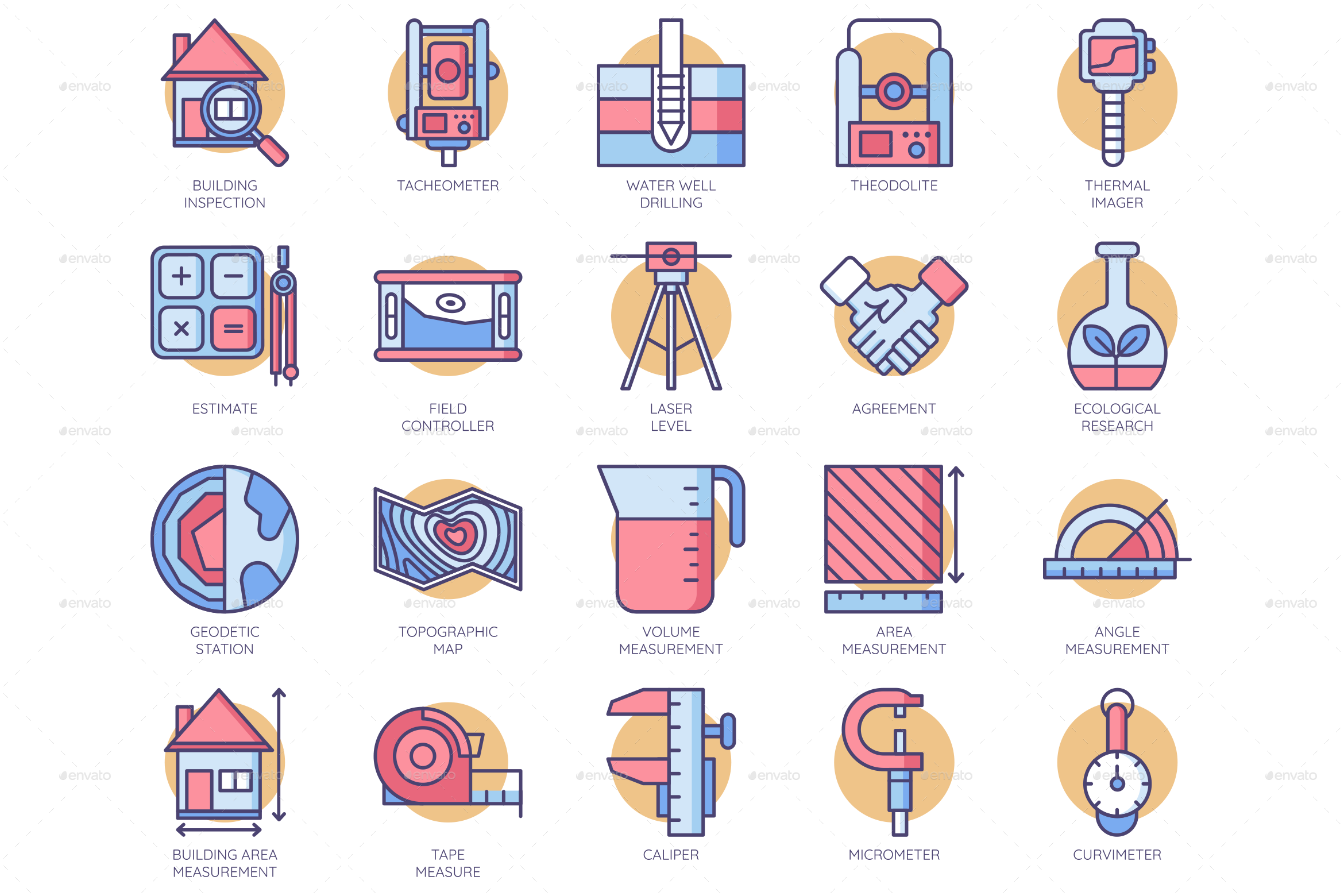 Engineering Icons, Icons | GraphicRiver